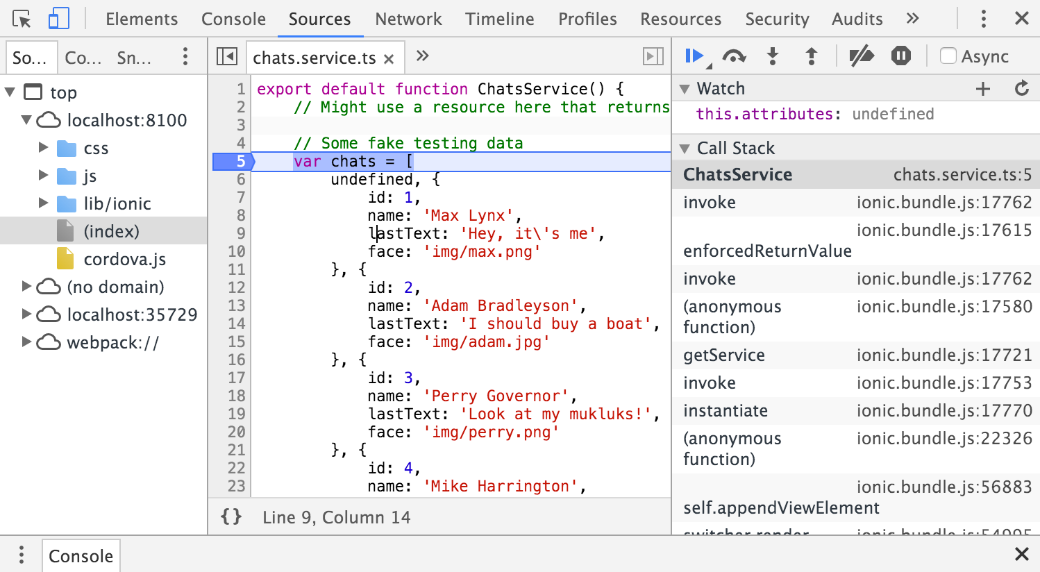ionic + TypeScript で今風な開発フローを実現【sourcemap編】 - 鈴木商店ブログ